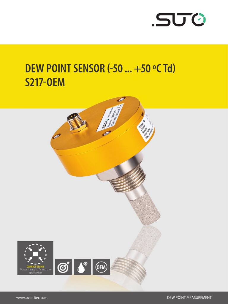 S217 - GB - 20 Tech Ds | PDF | Sensor | Electricity