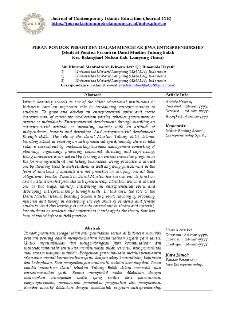 Jcie Review Assignment 3444 Article+Text 12964 | PDF