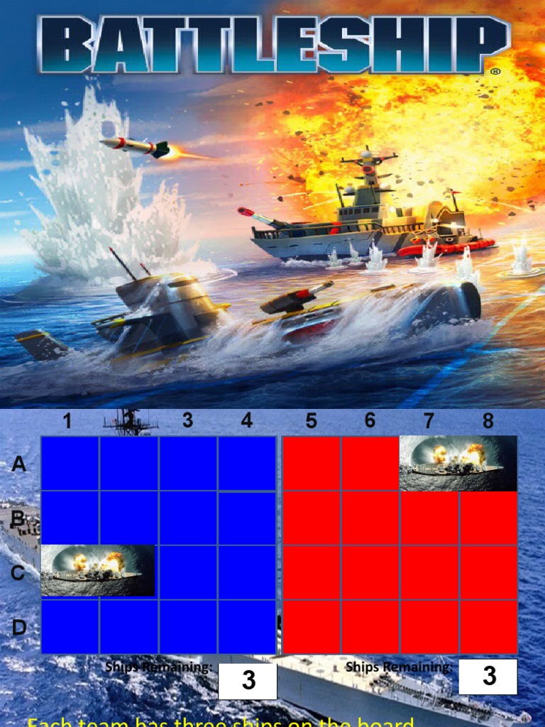 Battleship Game Power Point Template Games - 91086 | PDF