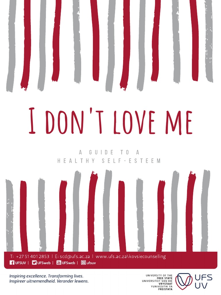 8 Self Esteem Pdf Self Esteem Bullying