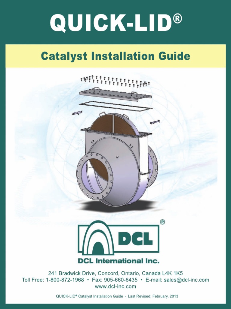 Catalyst Installation | PDF