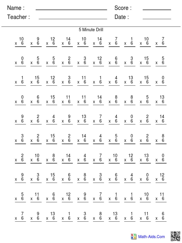 Multi Times Table Advanced | PDF | Chess