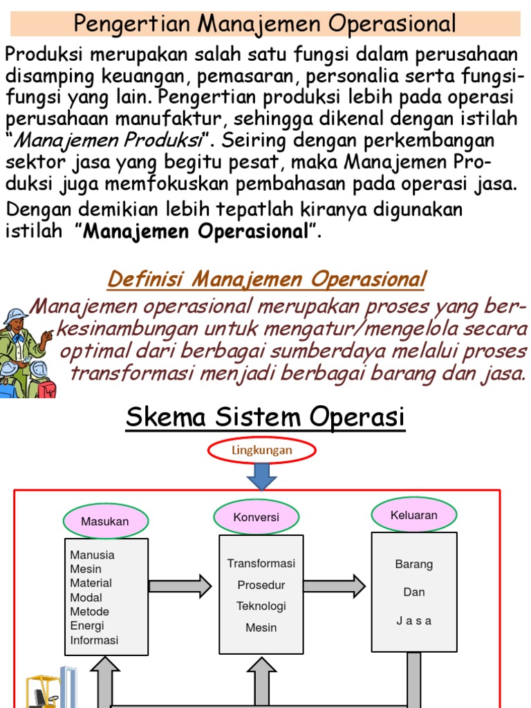 Manajemen Operasional: Definisi dan Ruang Lingkup | PDF | Bisnis