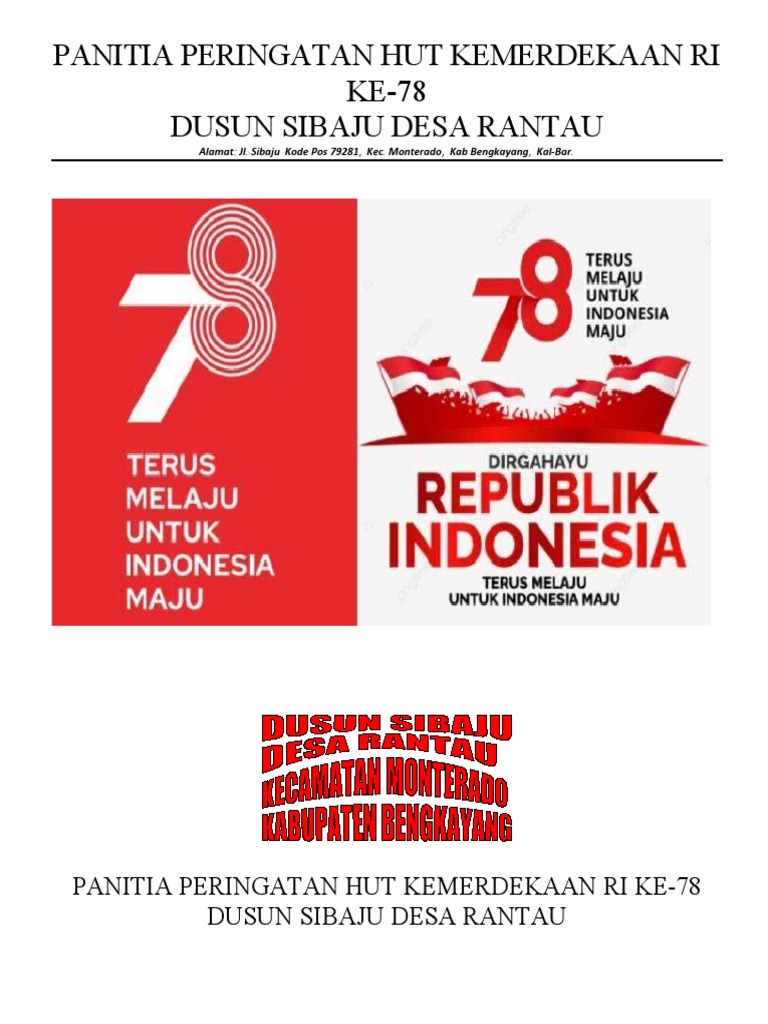 Panita Hut Ri Yang Ke 78 | PDF