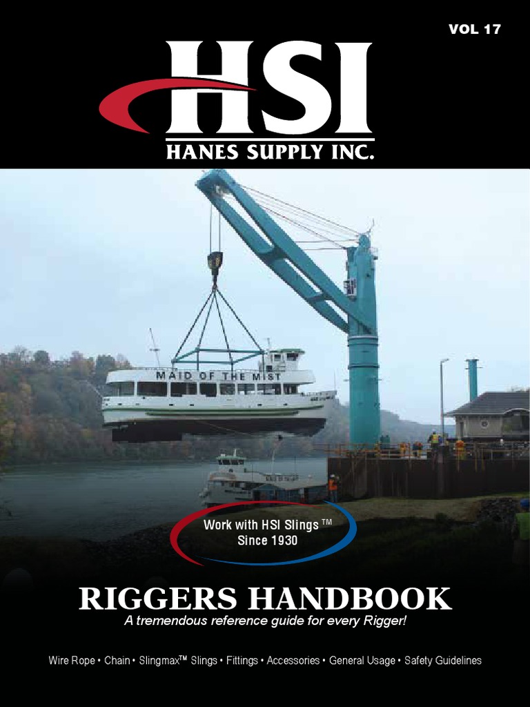 Riggers Handbook 2017-Web | PDF | Equipment | Manufactured Goods