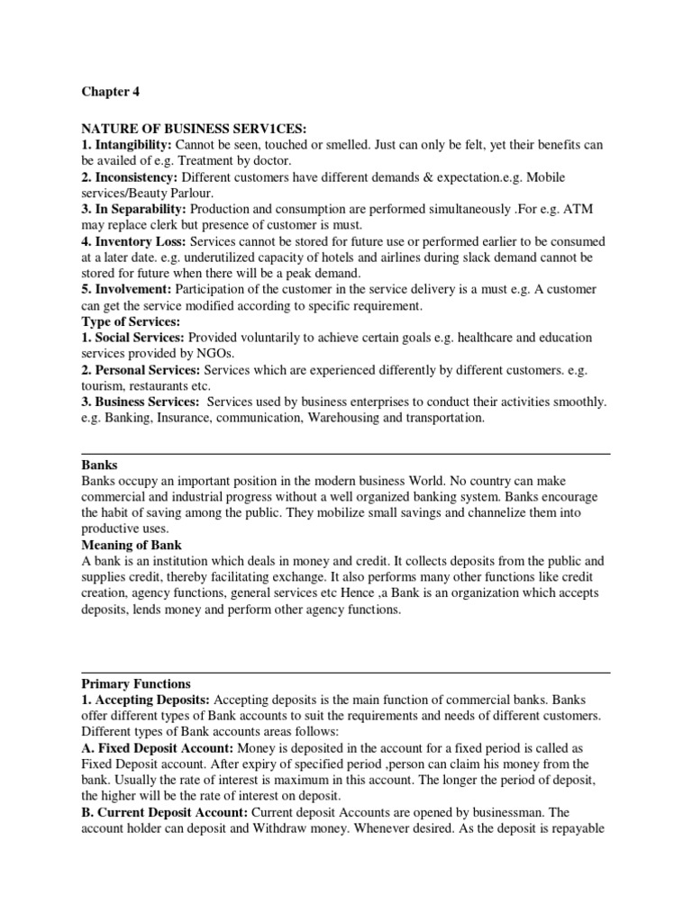 Chapter 4 BST Class 11 | PDF