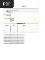 Sample of Batch Sheet | PDF