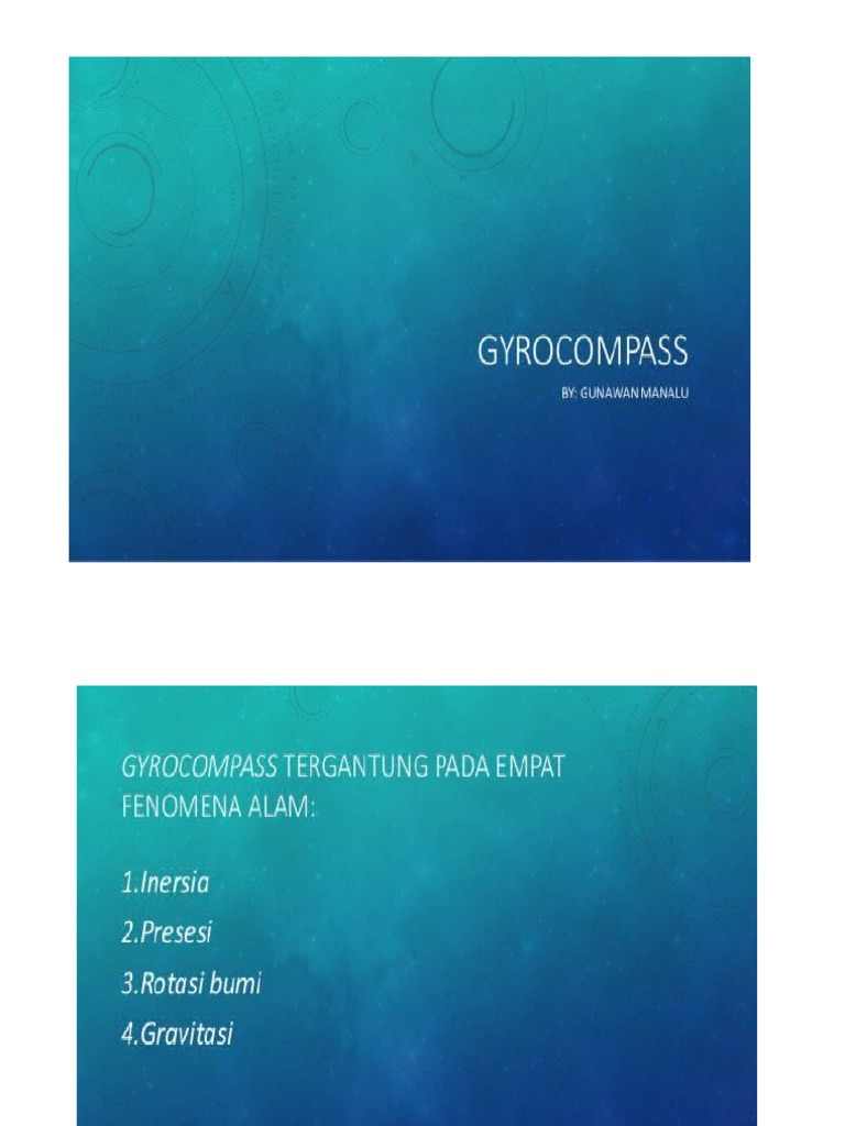 Gyro Compass | PDF