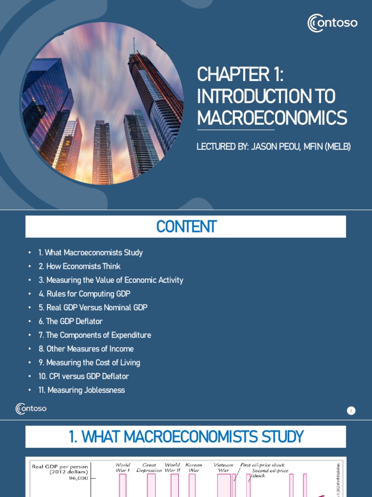 Chapter 1 - Introduction To Macroeconomics | PDF | Cost Of Living ...