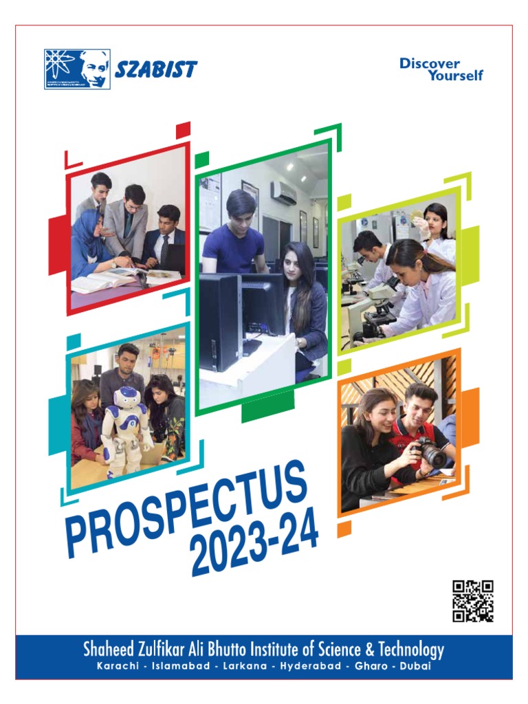 Prospectus 2023 24 | PDF | Bachelor's Degree | Bachelor Of Science