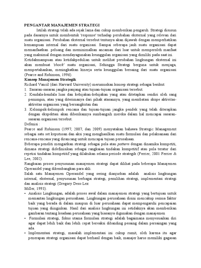 Penjelasan PP Materi Kuliah MANSTRA | PDF | Karier & Perkembangan