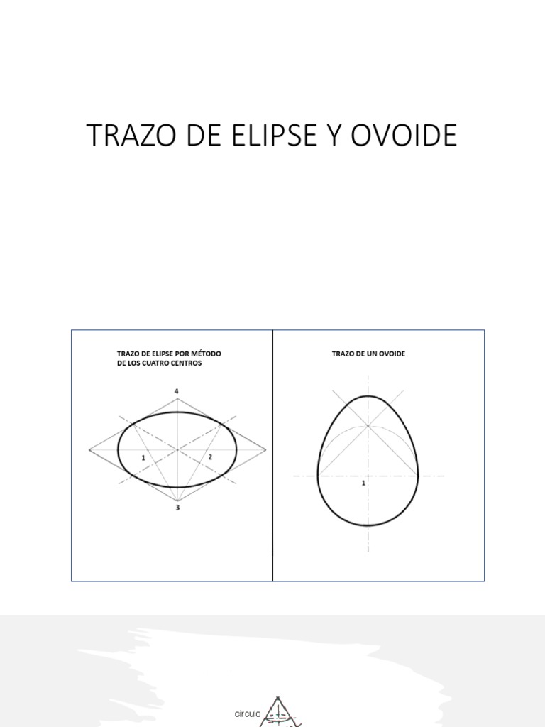 8. TRAZO DE ELIPSE Y OVOIDE | PDF