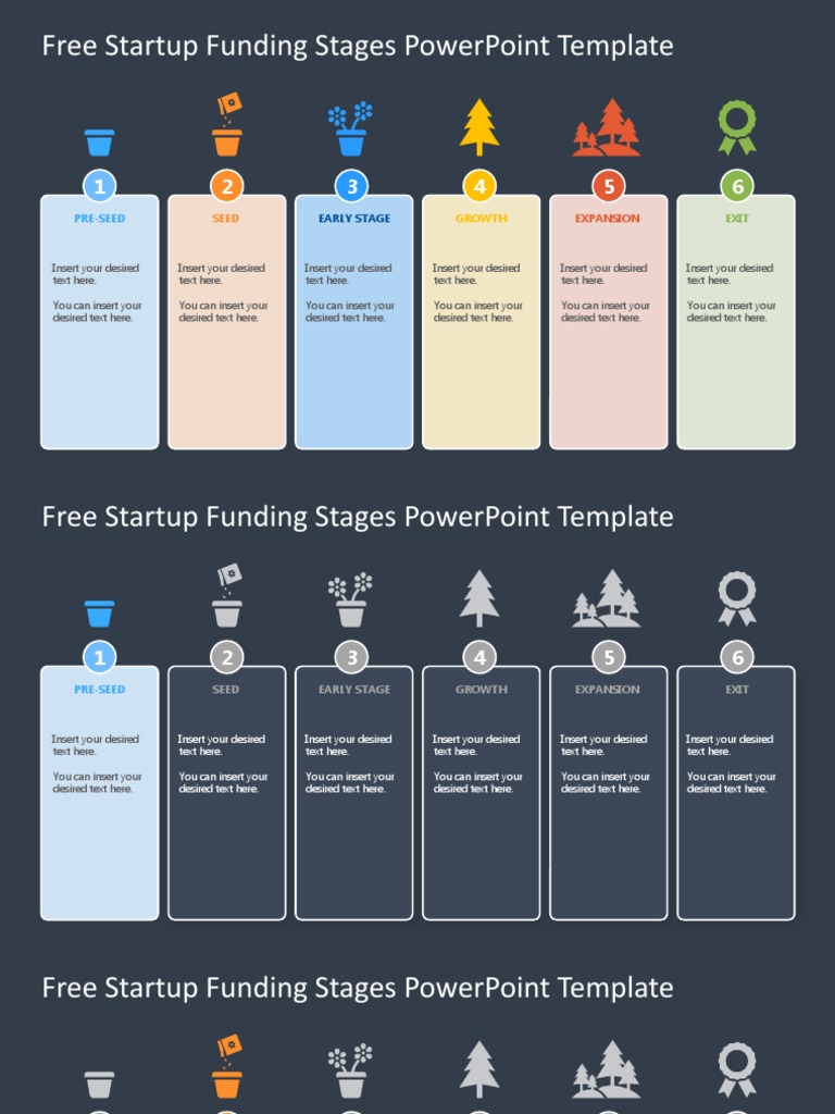 FF0453 01 Free Startup Funding Stages Powerpoint Template | PDF