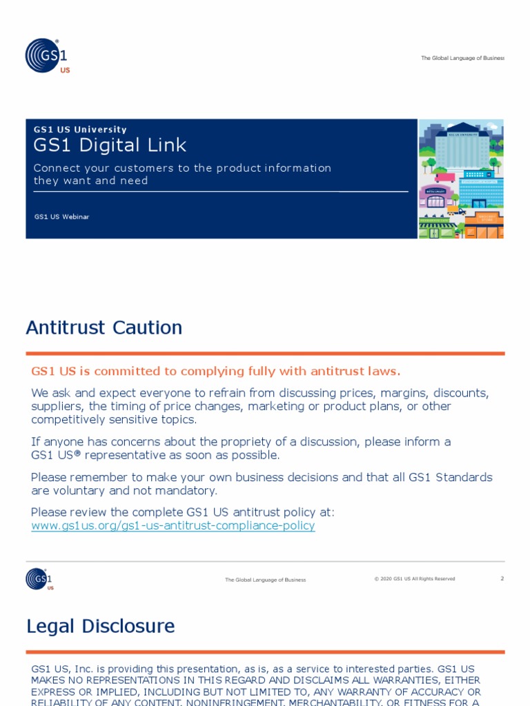 GS1 Digital Link Overview Deck100dd51 | PDF | Point Of Sale | Barcode
