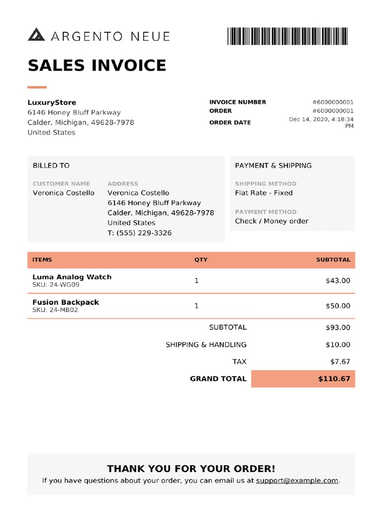 invoice-luxury | PDF