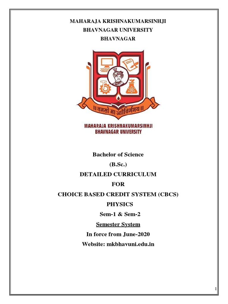 B.Sc. Physics Curriculum for Semesters 1-2 | PDF | Entropy | Capacitor