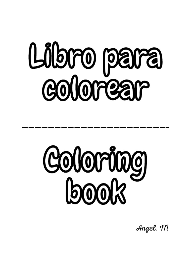 Libro para Colorear | PDF