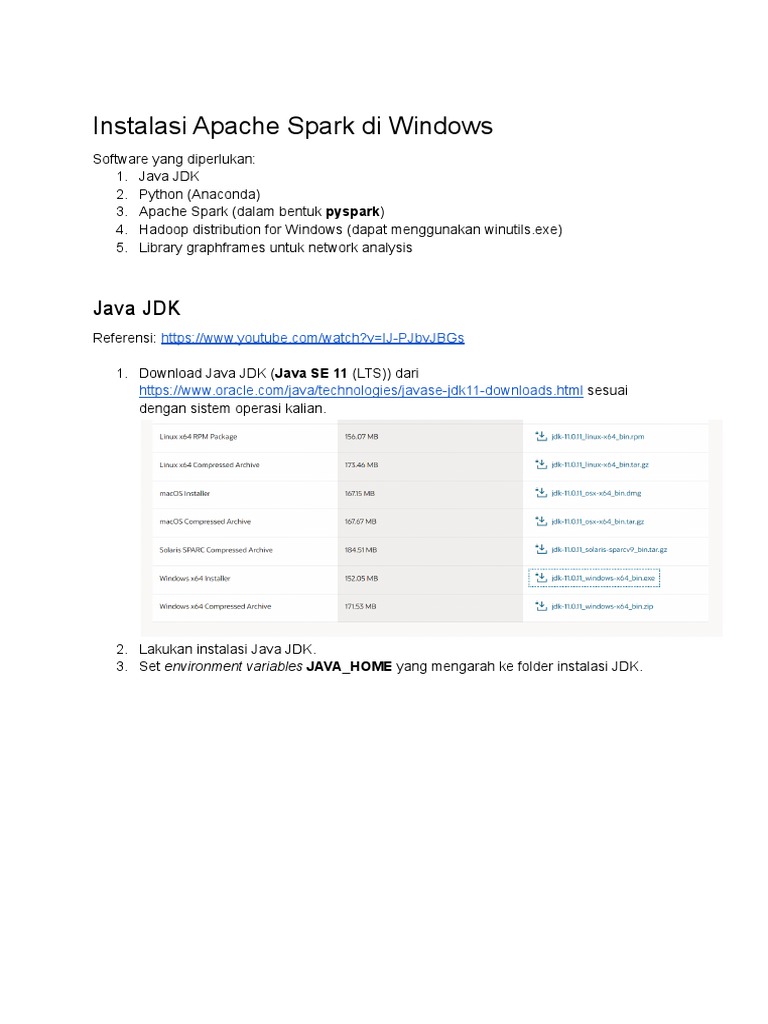 Instalasi Apache Spark | PDF