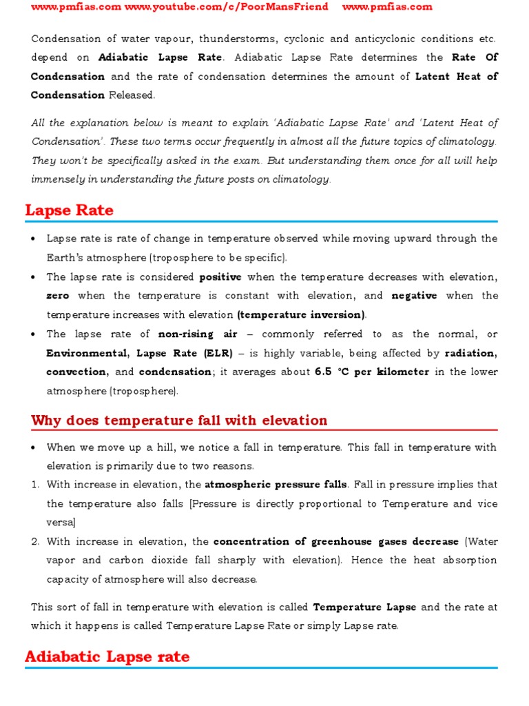 Climatology.5.Temp Inv | PDF | Humidity | Troposphere