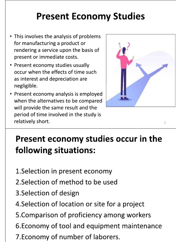 Lecture 7 Present Economy Studies | PDF