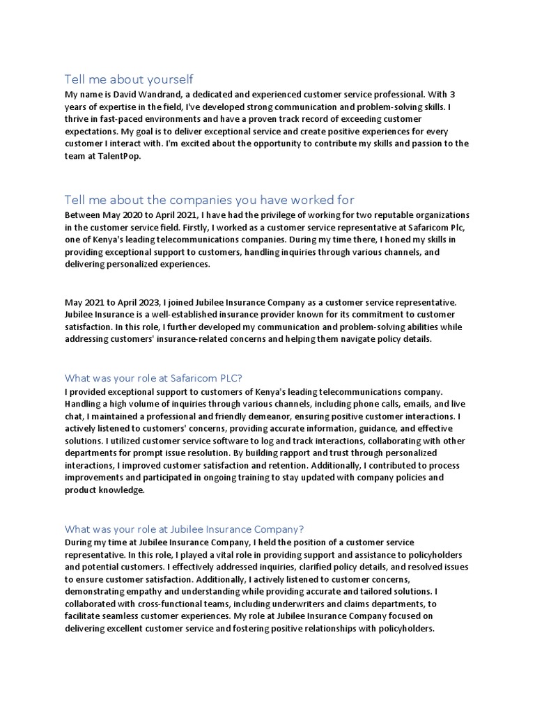 Interview 1 Pdf