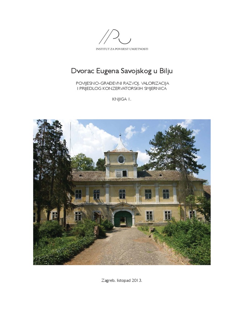 Dvorac Eugena Savojskog U Bilju | PDF