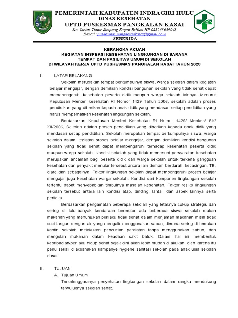 KAK IKL SEKOLAH MEI 2023 | PDF