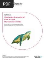 9693 AICE Marine Science Student Learner Guide | PDF | Natural ...