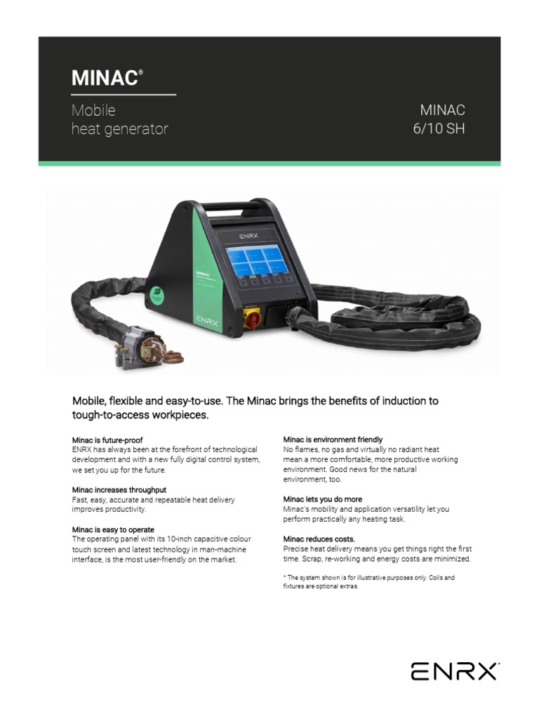 ENRX Minac 6 10 SH EN LOW | PDF | Water | Touchscreen