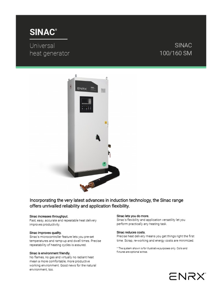 ENRX Sinac 100 160 SM EN LOW | PDF | Water | Electrical Engineering