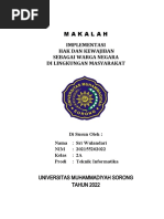 Makalah Hakikat Pendidikan Kewarganegaraan | PDF