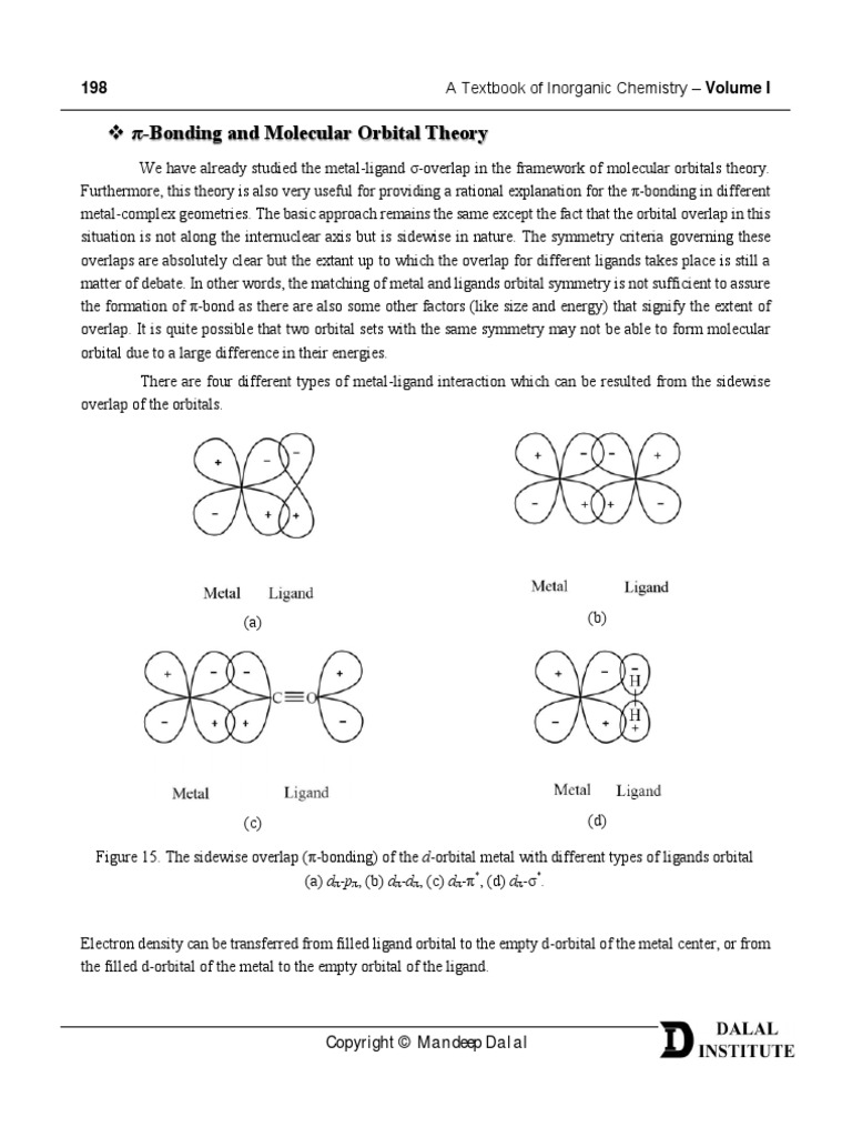 Pi Bonding and Molecular Orbital Theory | PDF