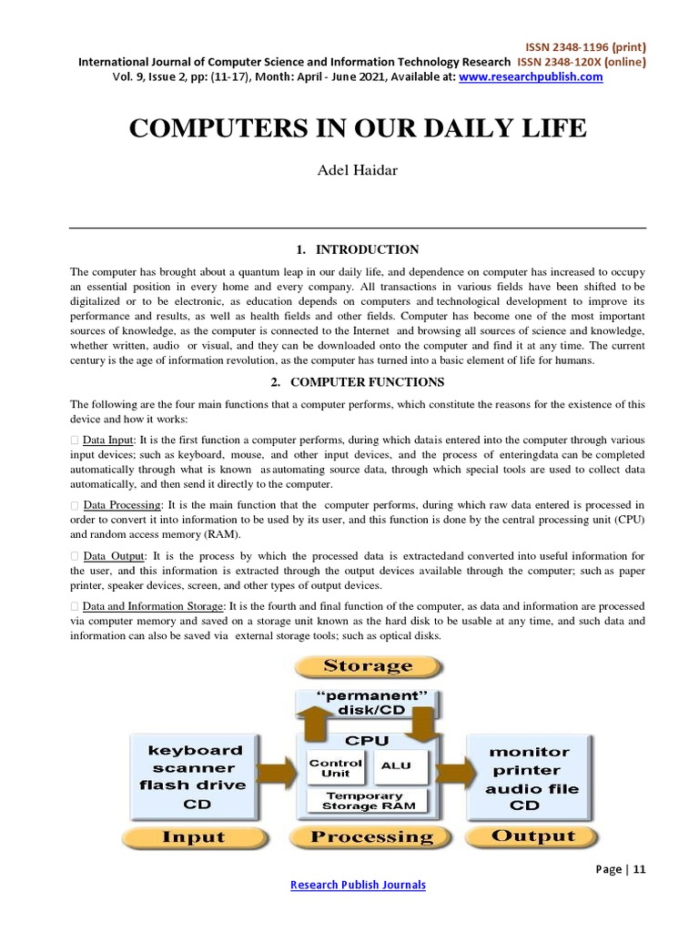 Paperpdf 1618660253 Pdf Computer Data Storage Input Output