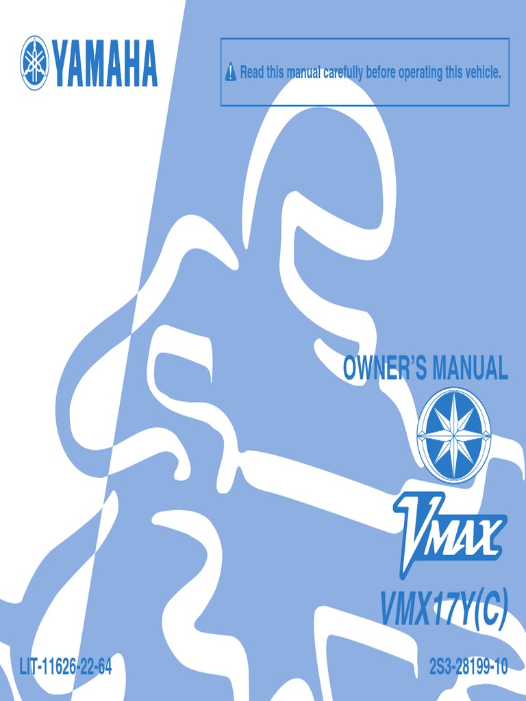 Owners Vmax 1700 | PDF | Motorcycle | Motor Vehicle
