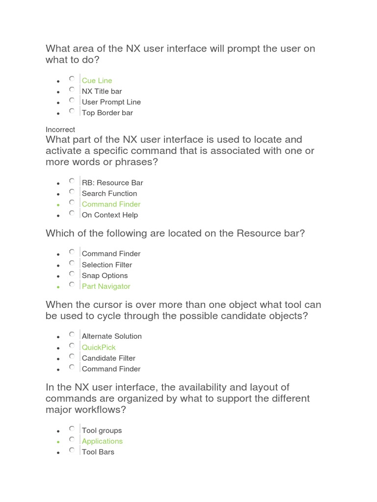What Area Of The Nx User Interface Will Prompt The User On What To Do Pdf Finder Software 2979