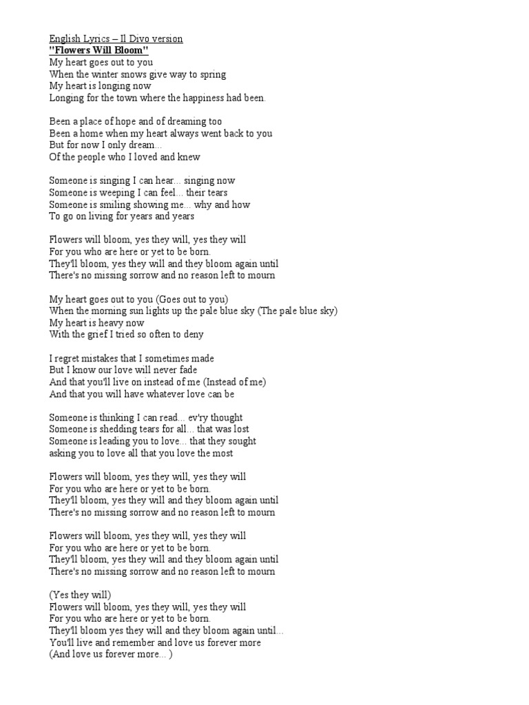 Hana Wa Saku-E88ab1e381afe592b2e3818f Lyrics | PDF