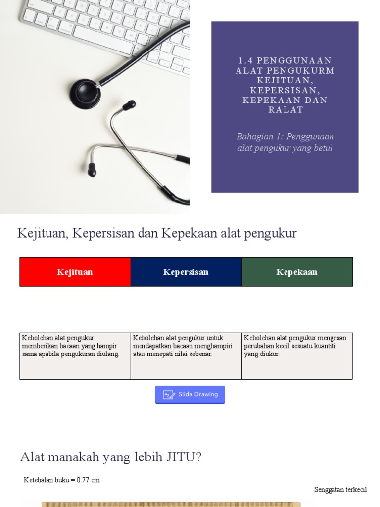 BAB 1 4 BHGN 1 PENGGUNAAN ALAT PENGUKUR YANG BETUL ULANGKAJI | PDF