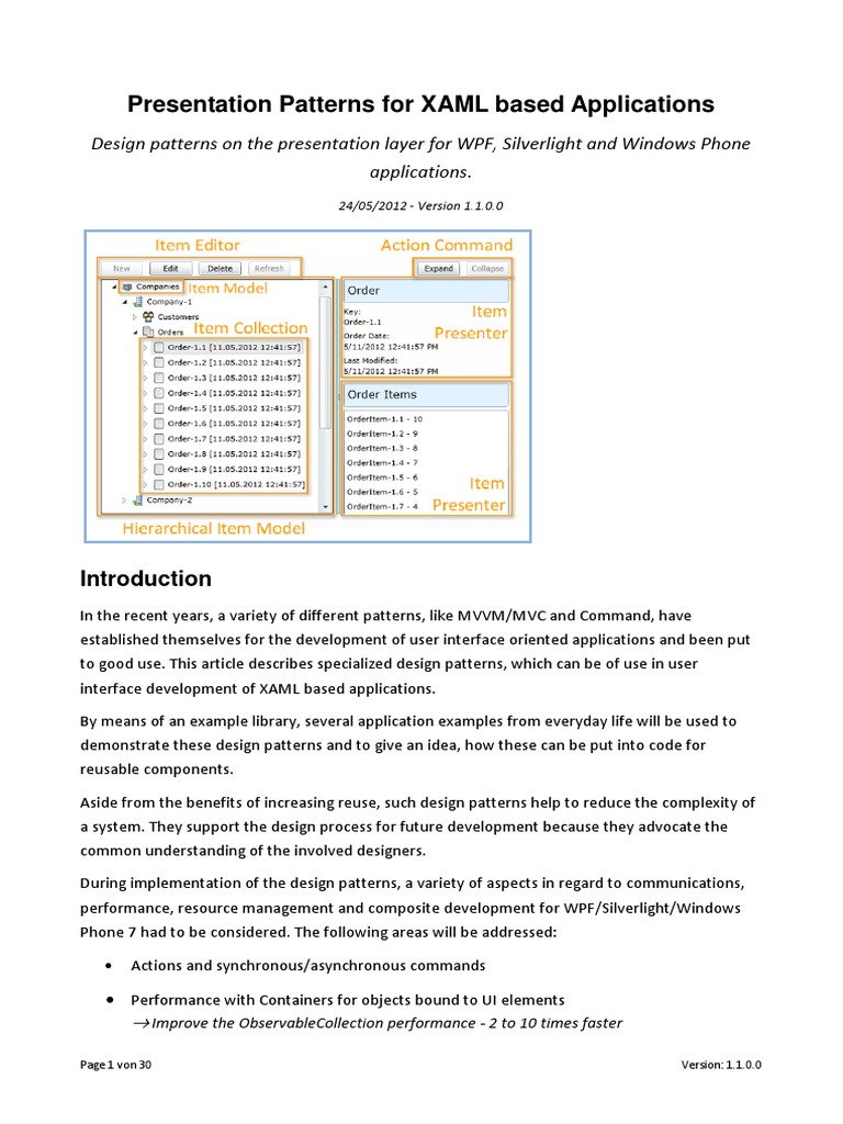 Presentation Patterns For XAML Based Applications | PDF | Class ... Presentation Patterns For XAML Based Applications | PDF | Class ...