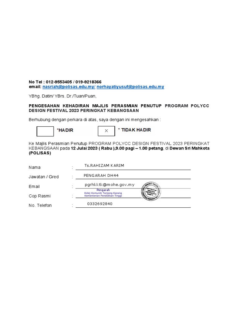 Polisas Design Fest 2023 KKTK | PDF