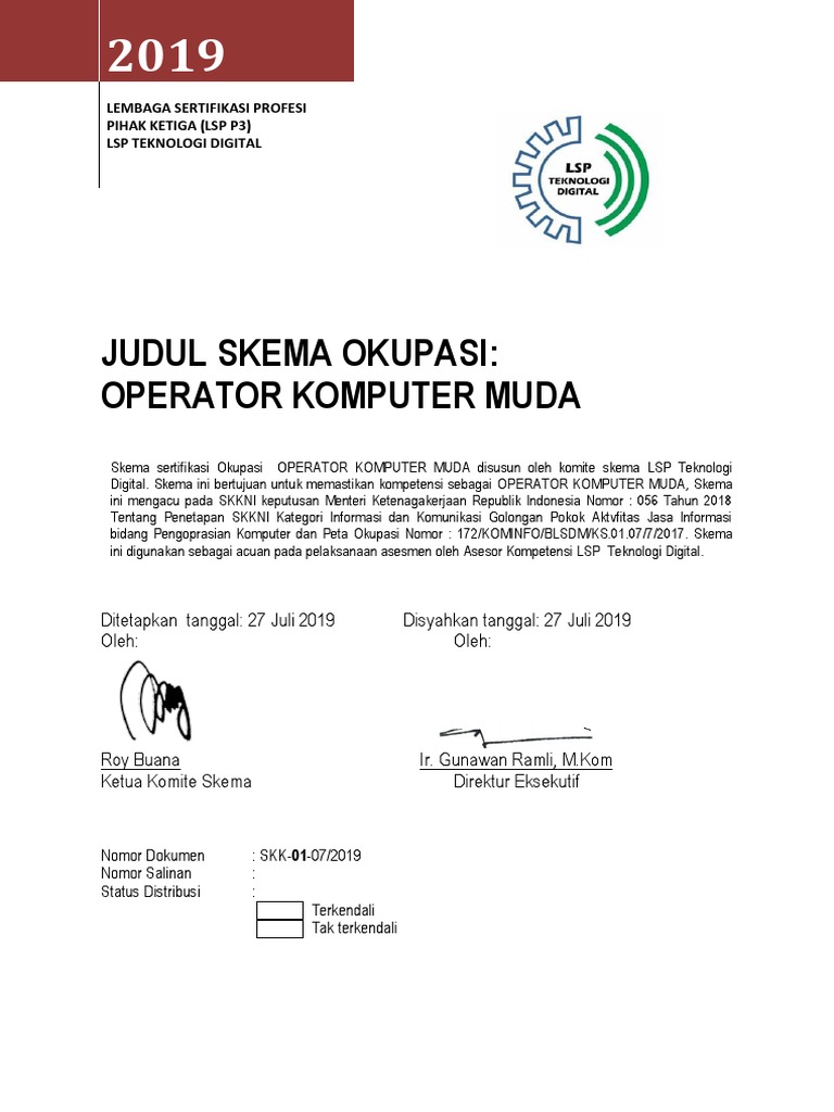 Operator Komputer Muda | PDF | Komputer