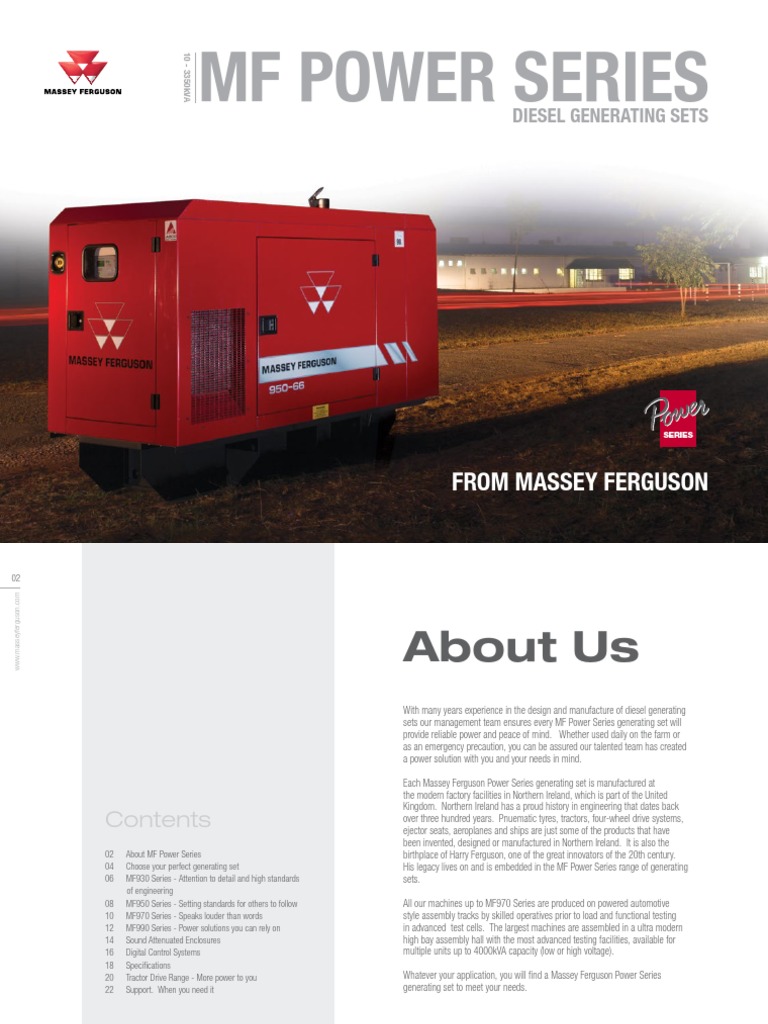 MF Power Series en 1 | PDF | Tractor | Physical Sciences