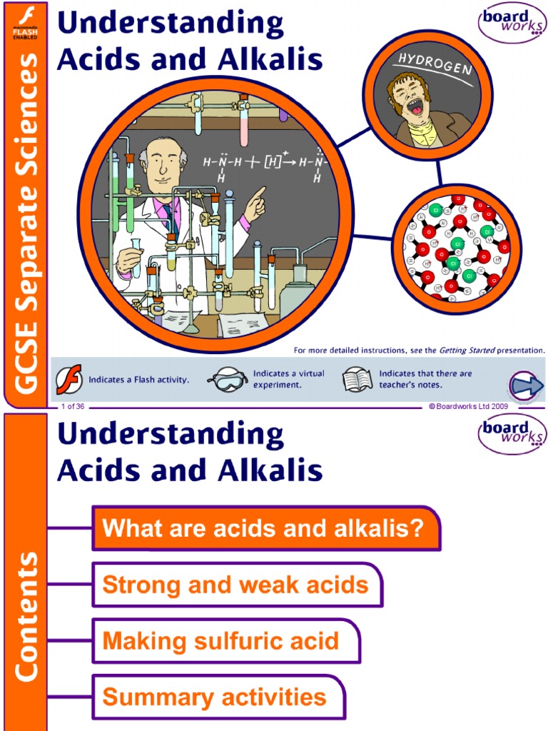 Acids and Alkali IGCSE | PDF