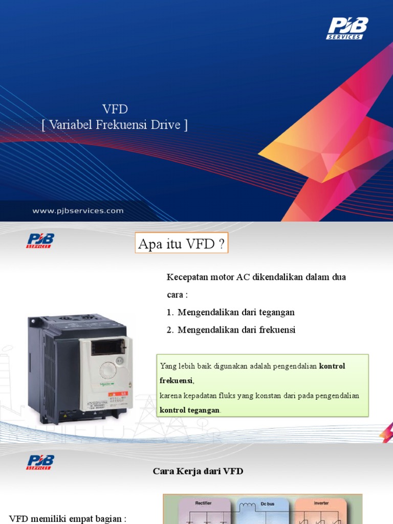VFD (Variabel Frekuensi Drive) | PDF | Sains & Matematika | Komputer