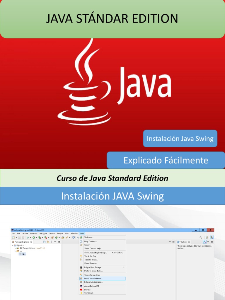 JAVA Instalacion JAVA SWING | PDF | Java (lenguaje de programación ... JAVA Instalacion JAVA SWING | PDF | Java (lenguaje de programación ...