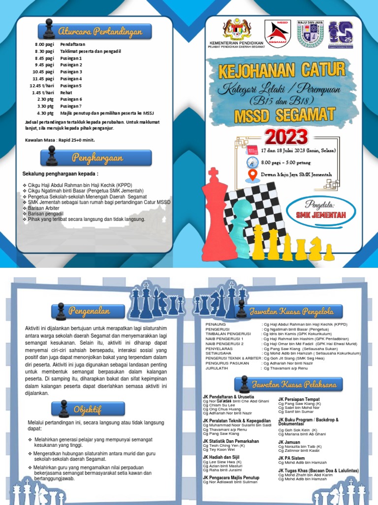 Buku Program Catur MSSD 2023 | PDF