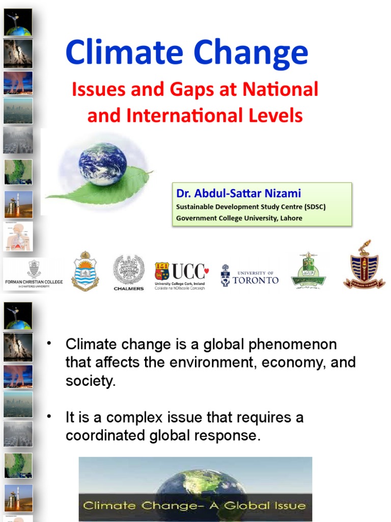 10.2. Climte Change Gaps and Issues Both at Natio and Inter Dr. Nizami ...