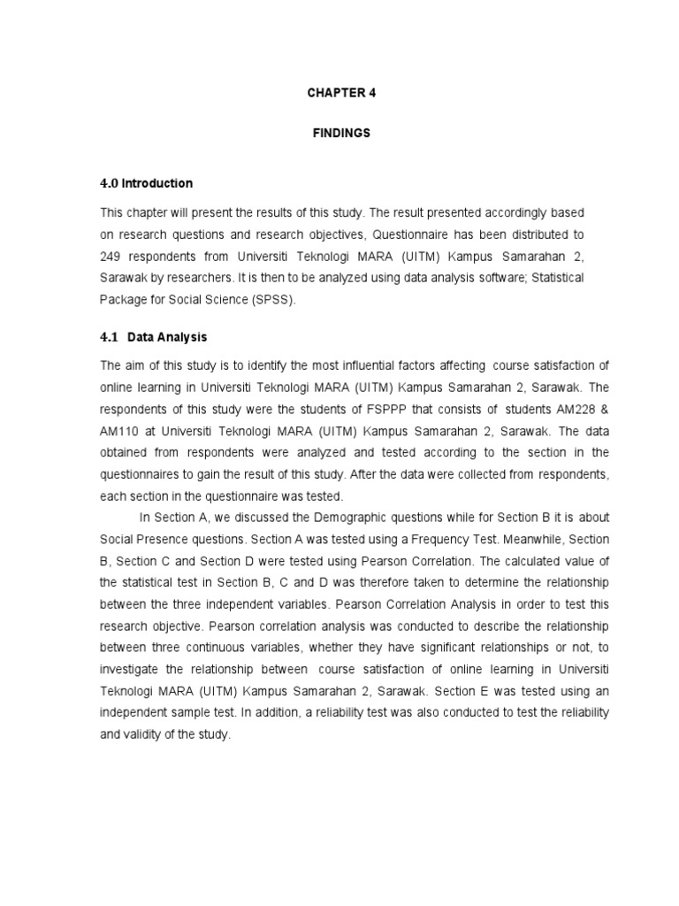 Chapter 4 - Finding | PDF