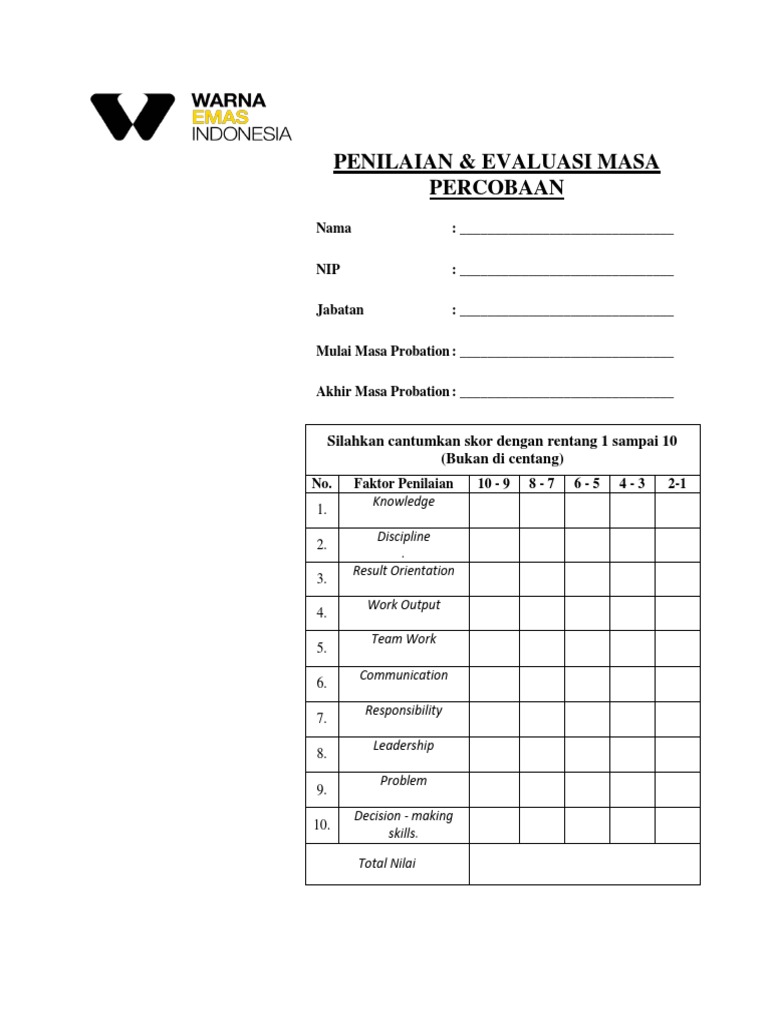 Form Confirm of Probation | PDF