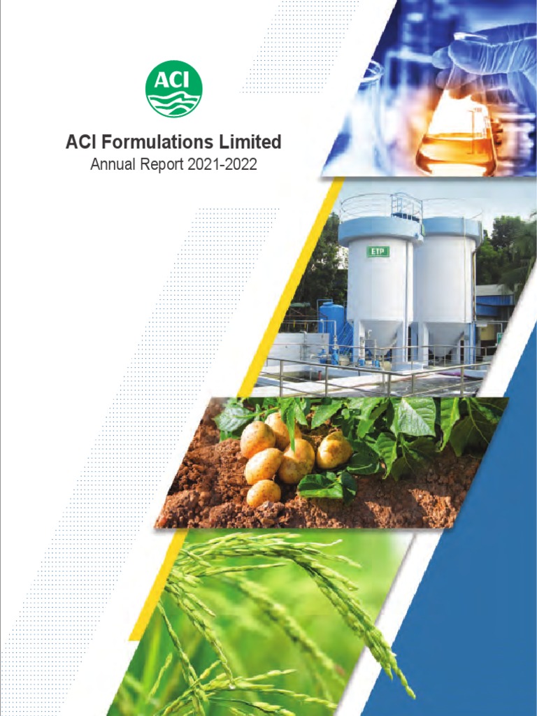 ACI Formulations Limited Annual Report 2022 | PDF | Dividend ...