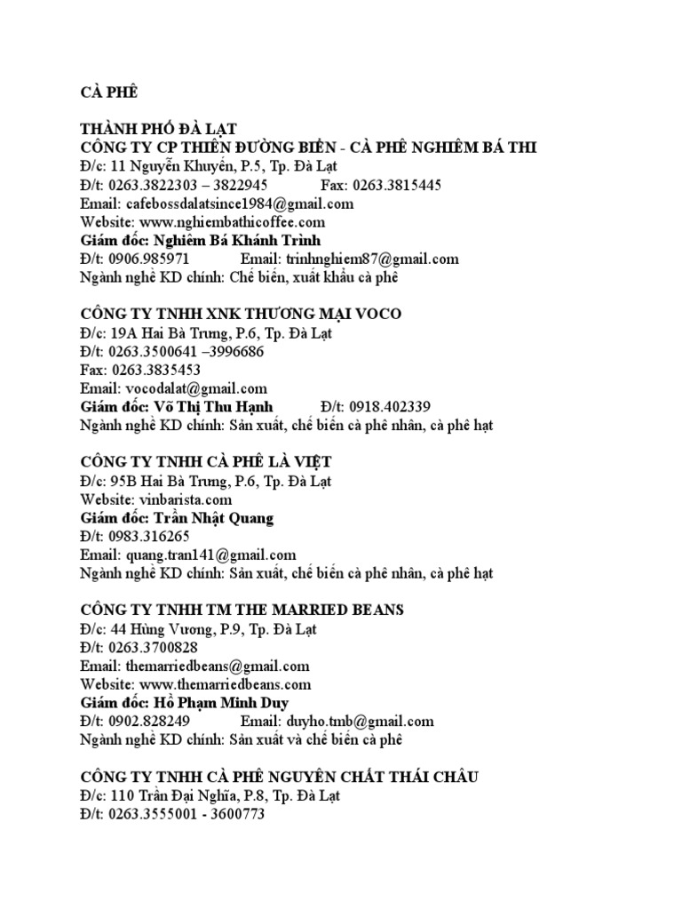 3.cà Phê | PDF